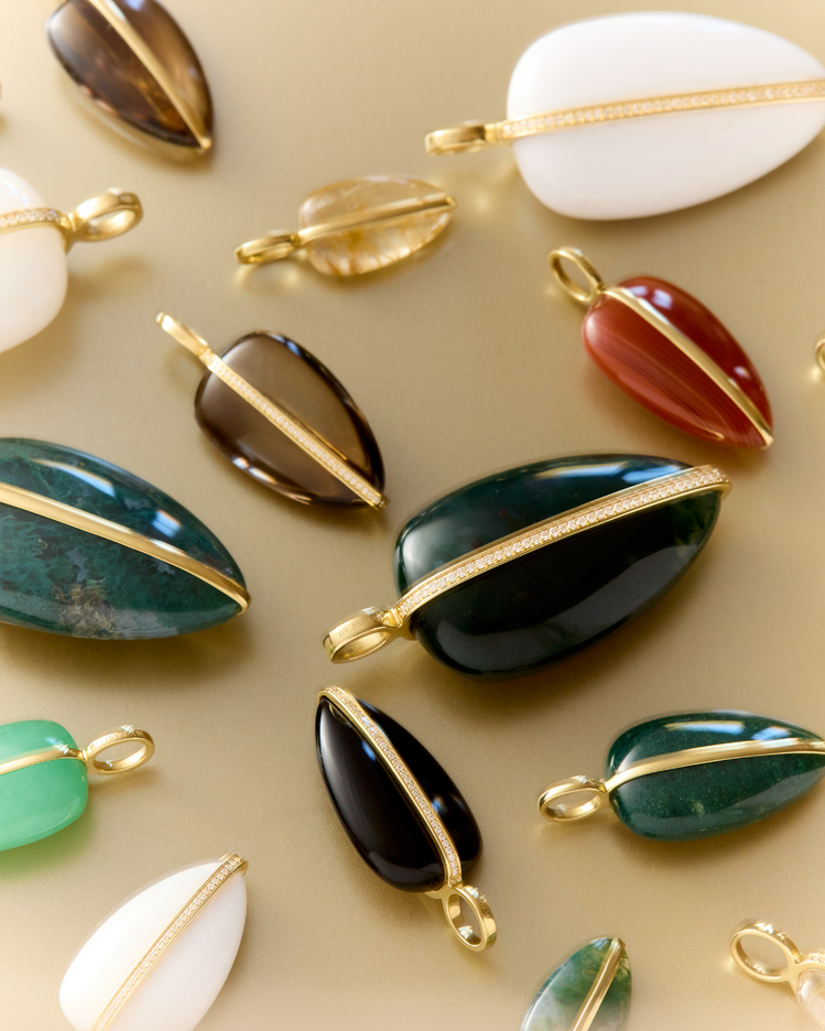 By Pariah Sabine Hoops Medium recycled 14K Gold Vermeil