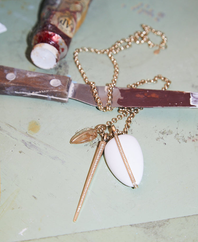 By Pariah Sabine Hoops Medium recycled 14K Gold Vermeil