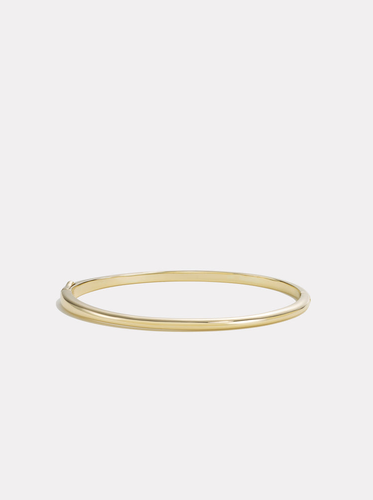 Classic Bangle Stack | Grey Agate